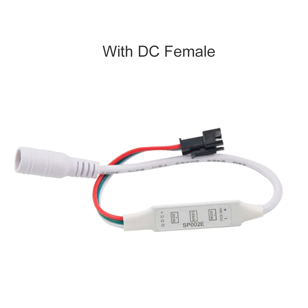 DC/USB 5-24V SP002E 3Key Mini RGB Controller Micro-Controler for Dream ...