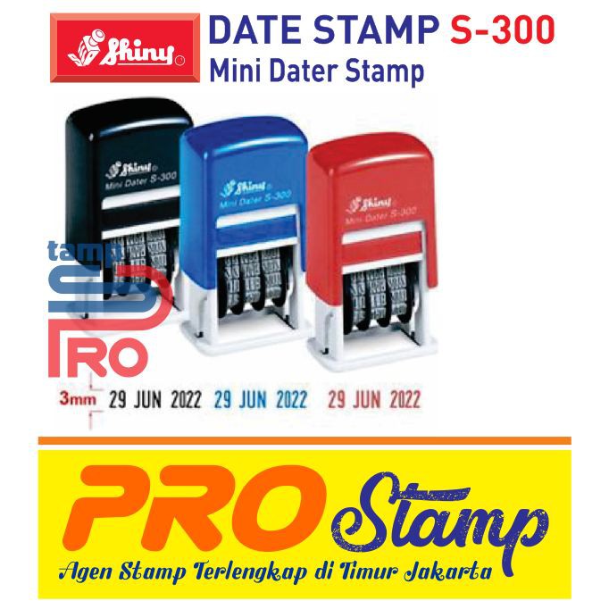 Shiny S-300 Stamp (Mini Dater) | Shopee Philippines
