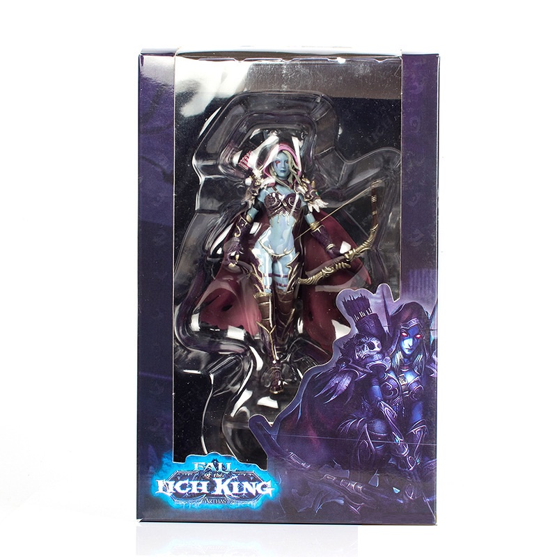 Sylvanas Windrunner Figure Sylvan Archery Queen Arthas Menethil Anime ...