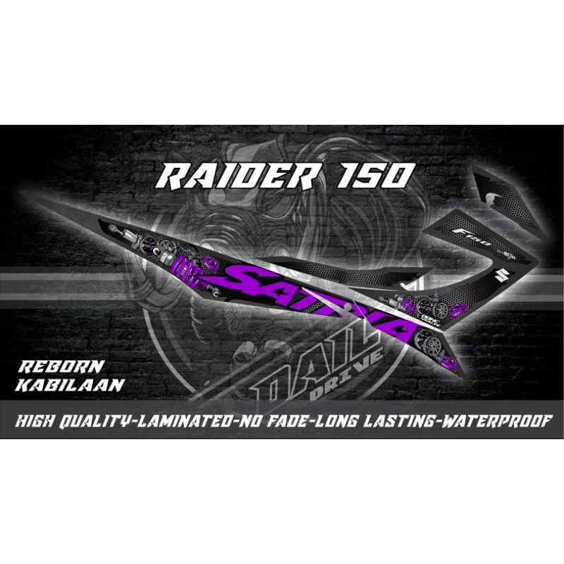 Suzuki Raider 150 Fi &Carb, SATRIA Motor Parts Design | Shopee Philippines