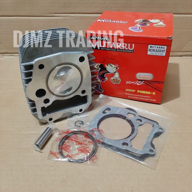 MUTARRU BORE KIT steel | XRM, RS, WAVE 125 | Carb (52.5, 54, 57, 60, 62 ...