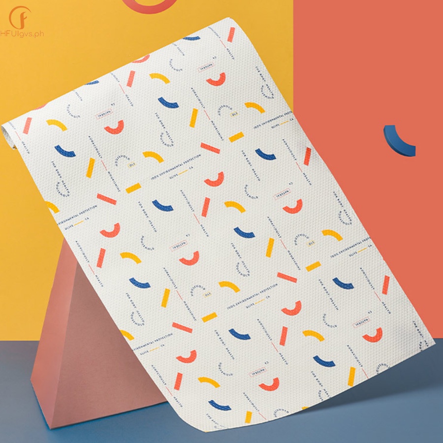 TR Color Printing Cabinet Mat Kitchen Oil Pad Drawer Paper Cutting Home ...