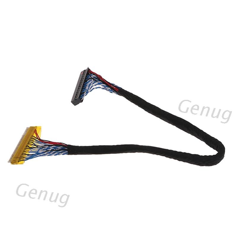 8 Bit LVDS Cable FIX-30 Pin 2ch For 17-26inch LCD/LED Panel Controller ...