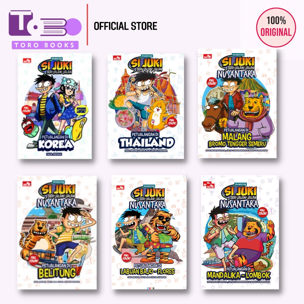 Si JUKI Comics ORIGINAL Travel Series | Shopee Philippines