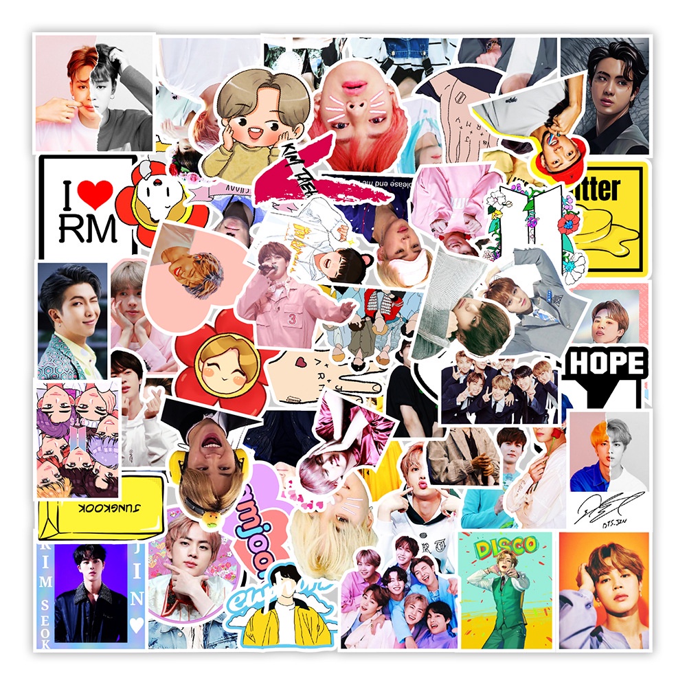 Set Of 100 BTS Stickers | Shopee Philippines