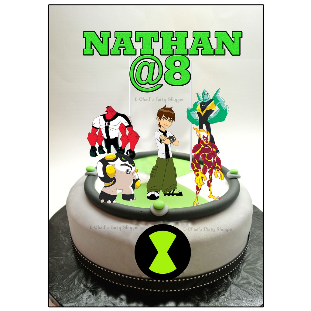 BENTEN CHARACTERS Cake Topper Set | Shopee Philippines