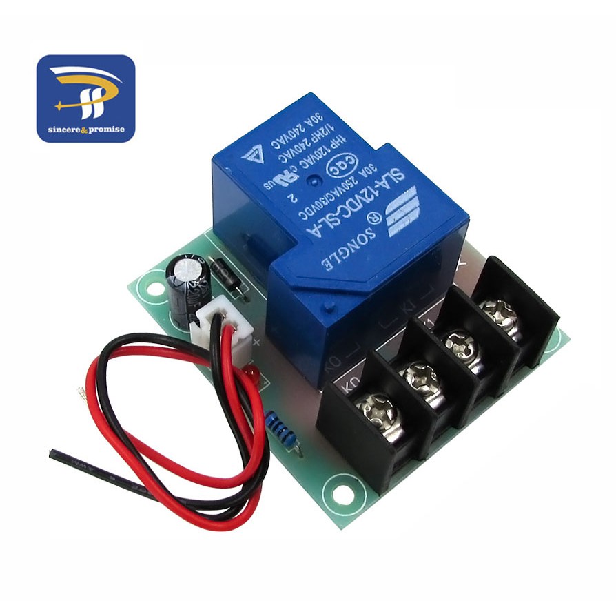 30A large current switch switch board relay plate 12V input switch ...