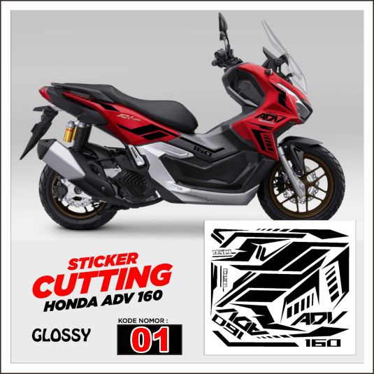Striping sticker cutting for Honda ADV 160 ALL HONDA ADV 160 Code A ...