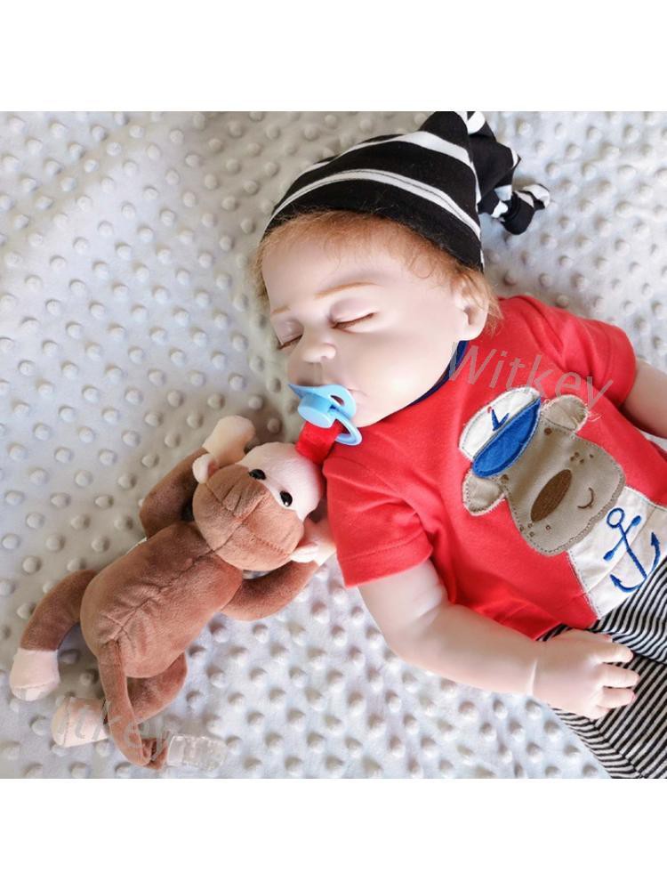 Newborn Baby Cartoon Stuffed Animal Plush Doll Appease Pacifier Infant ...