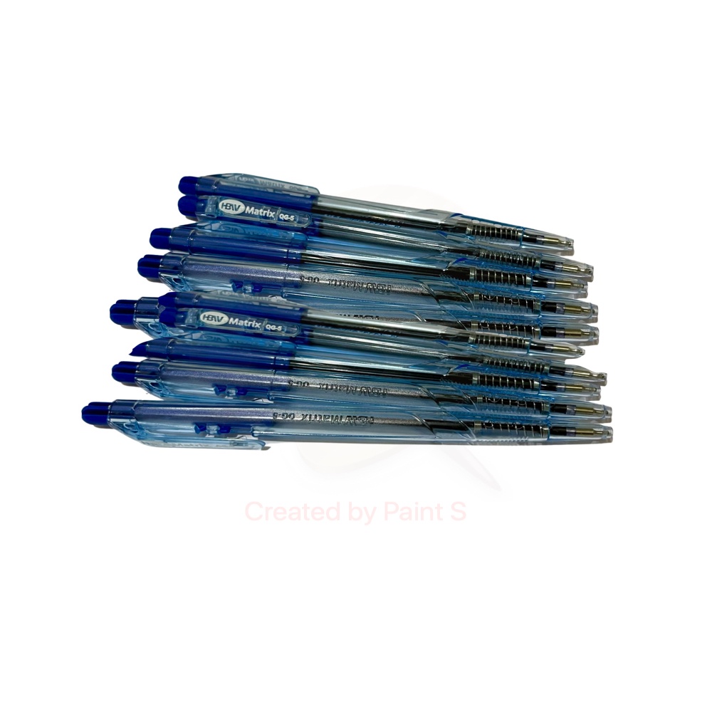 Ballpen HBW Matrix retractable OG-5 ballpen Oil Gel Pen Sold by 5pcs ...