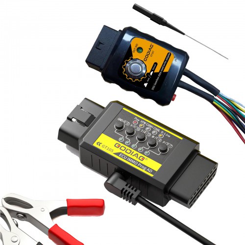 2022 Newest GODIAG ECU IMMO Kit GT105 ECU IMMO Prog AD Plus GT107 DSG ...
