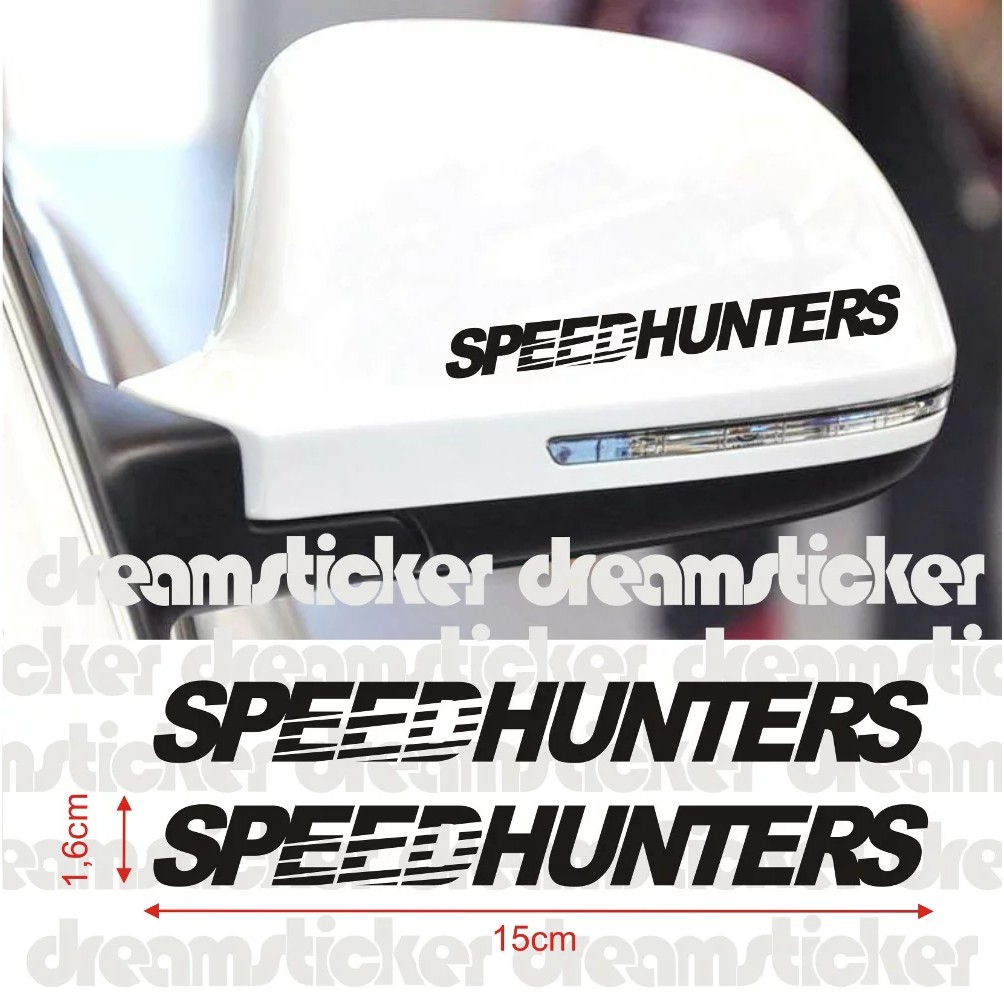 Speedhunters Car Rearview Sticker Sticker | Shopee Philippines