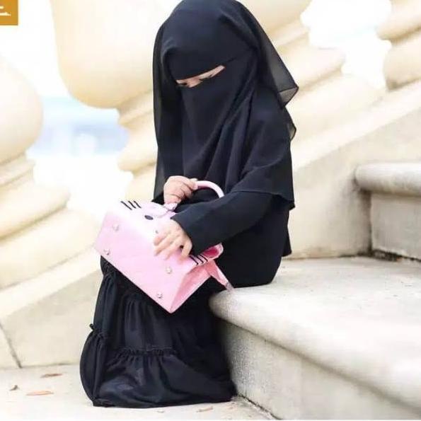 New Model.. NIQAB YAMAN CHILDREN 2 LAYERS/PURDAH Yemeni children 2 ...