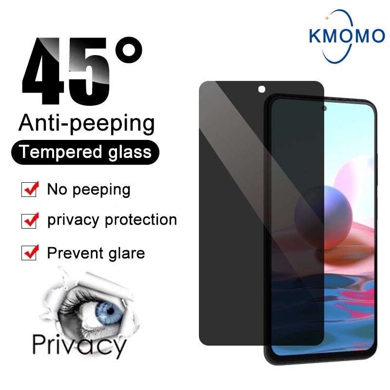 Privacy Tempered Glass For Xiaomi Redmi Note 14 4G 13 Pro 5G 12 + 12s ...