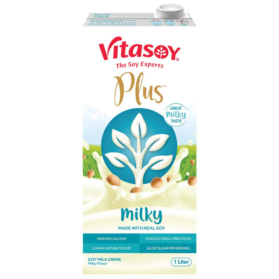 Vitasoy Soy Plus Milky 1Liter | Shopee Philippines