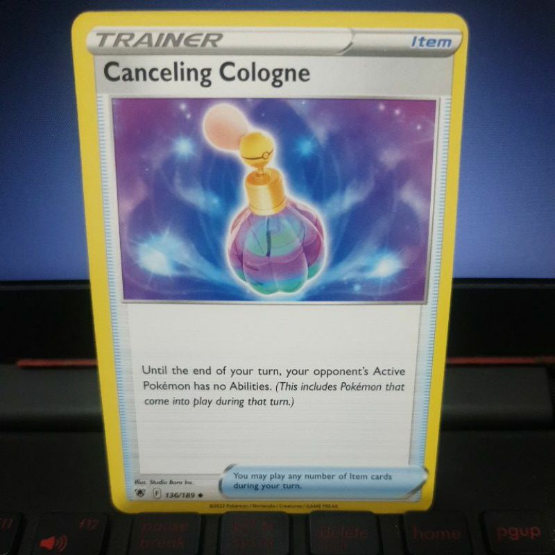 Canceling Cologne - 136/189 - Uncommon Sword & Shield: Astral Radiance ...