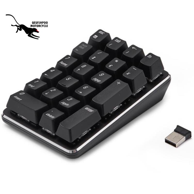 Smart 21 Key 2.4G Wireless/Bluetooth Mechanical Numeric Keypad | Shopee ...