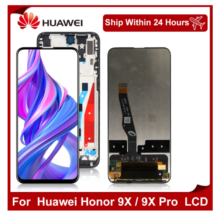 Original 6.59 "LCD For Huawei Honor 9X Honor 9X Pro Hlk-Al00 Stk-Lx1 LCD Display Touch Screen ...