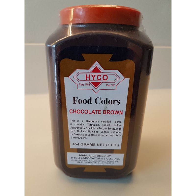 Hyco Food Coloring (Chocolate Brown) | Shopee Philippines