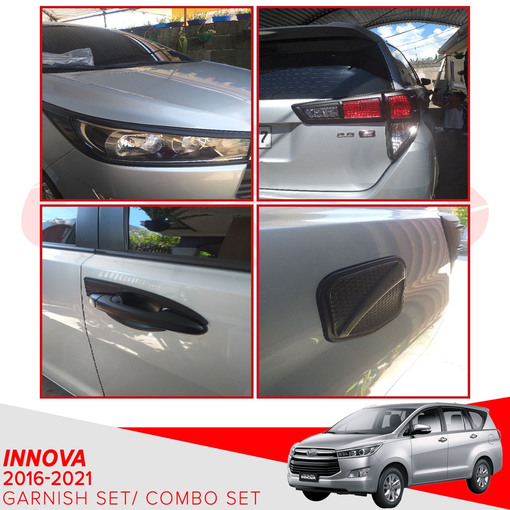 TOYOTA INNOVA 2016 - 2024 GARNISH COVER COMBO SET (2016 2017 2018 2019 ...