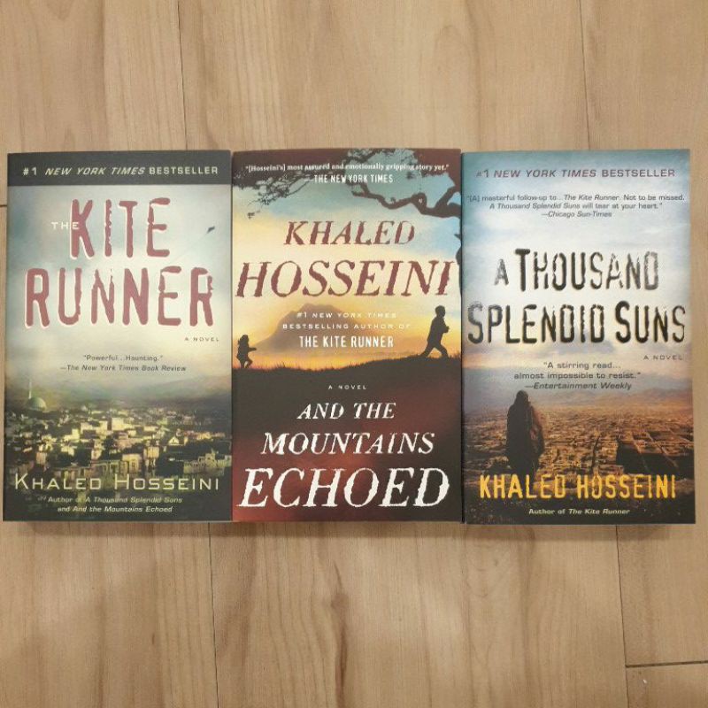 Khaled Hosseini The Kite Runner / And the Mountains Echoed/ A Thousand ...