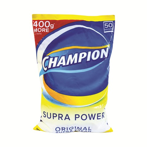 CHAMPION DETERGENT POWDER SUPRA WHITE 2KG | Shopee Philippines