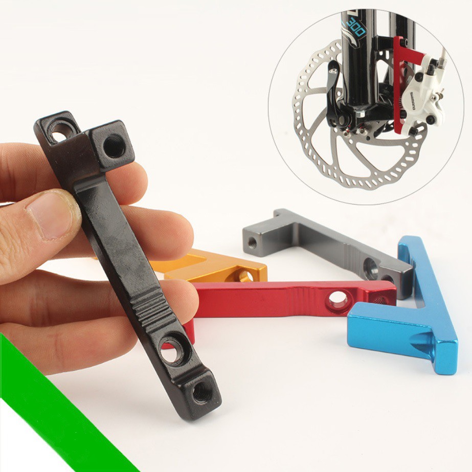 180mm Disc Brake Adapter Bike Front Rear CNC Disc Brake PM to Post ...