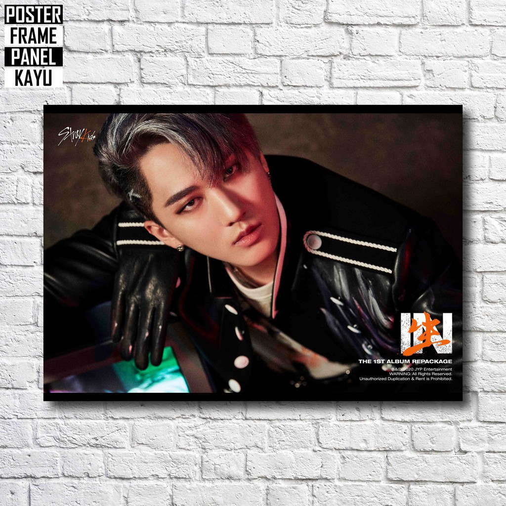 Poster Stray Kids Changbin Solid Wood Frame A4 CBN001 | Shopee Philippines