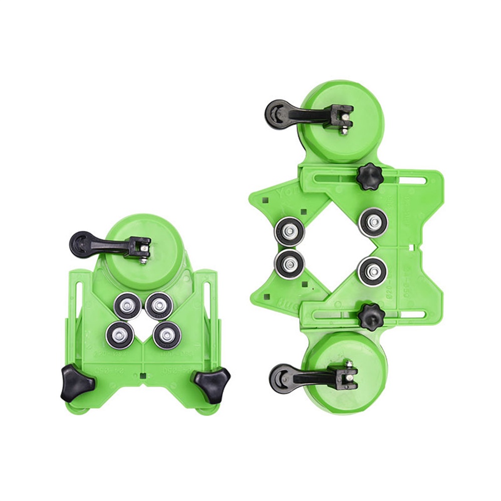 Ceramic tile glass positioner Diamond opening positioning guide hole ...
