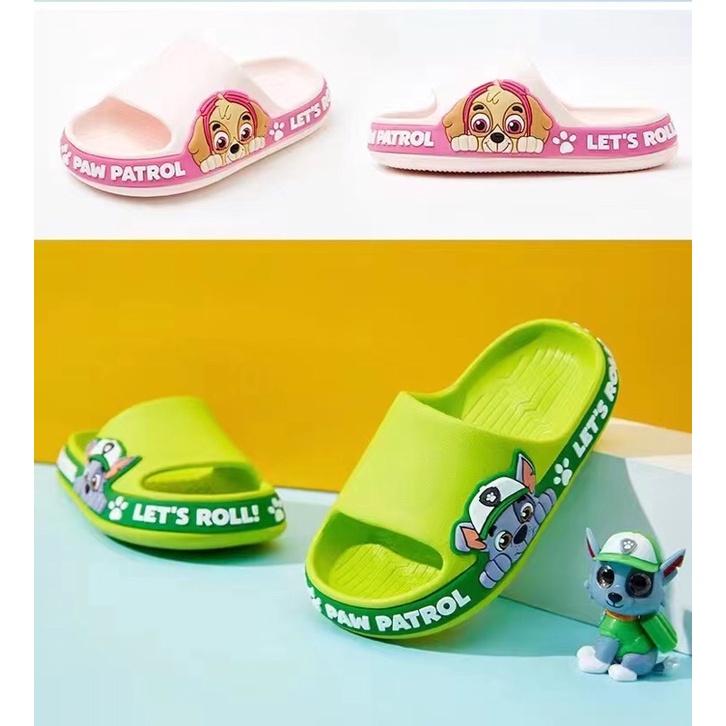 New Paw Patrol Kids Slide Sandals,Unisex Slippers #929 | Shopee Philippines