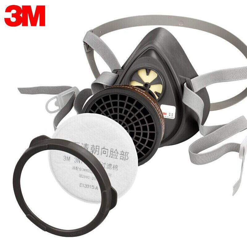 3M 3200 4 in 1 gas mask body, dust-proof, organic gas-proof, and odor ...