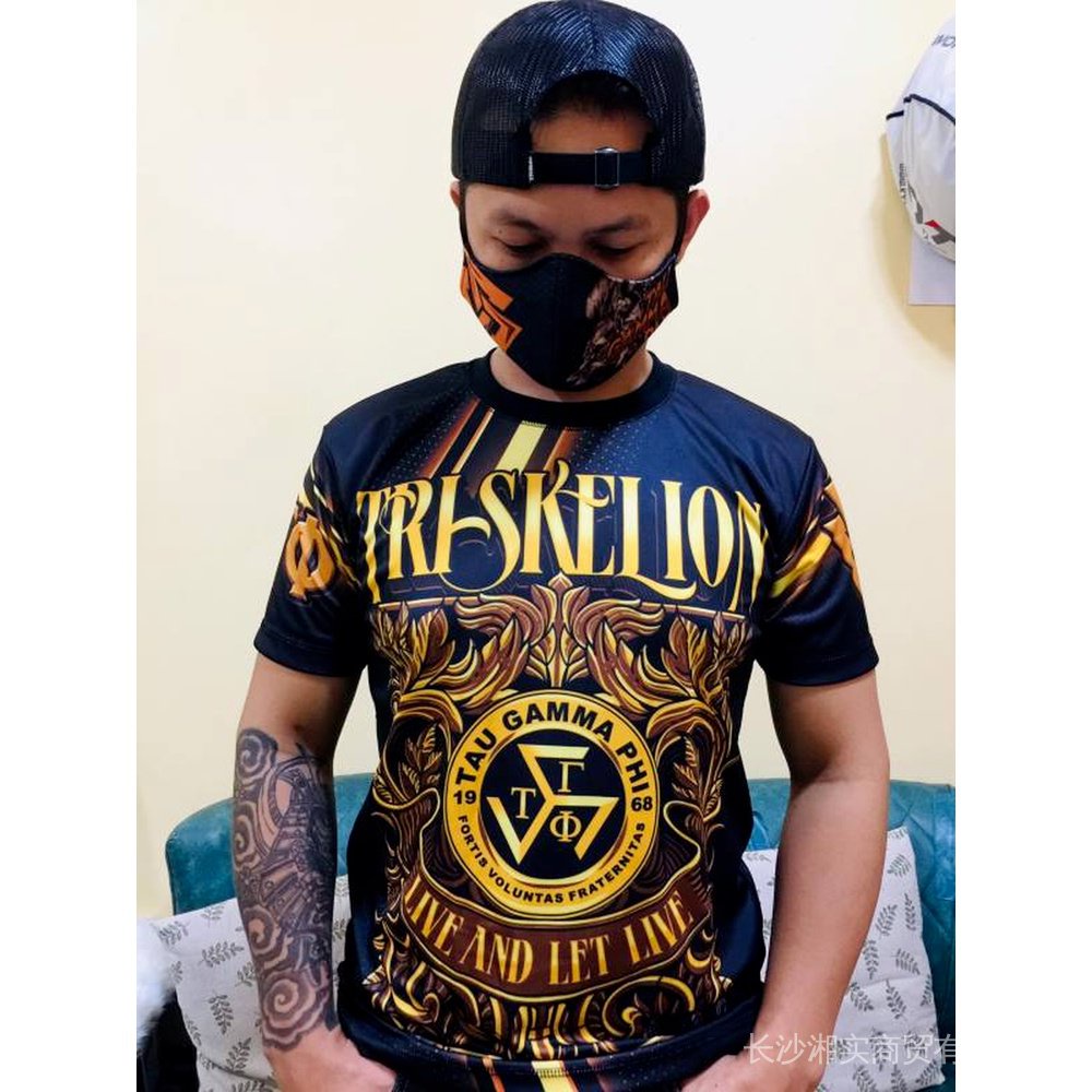 NEW!! Triskelion V.8 Full Sublimation Frat Shirt - Tau Gamma Phi V.8 FS ...