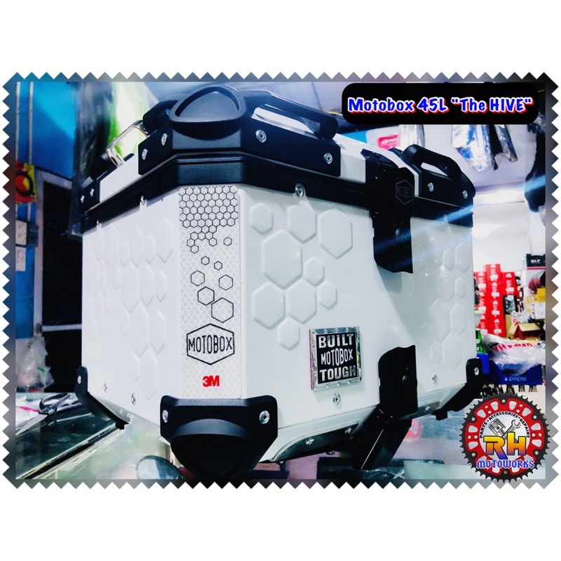 MOTOBOX "The HIVE" 45L Alloy Top Box | Shopee Philippines