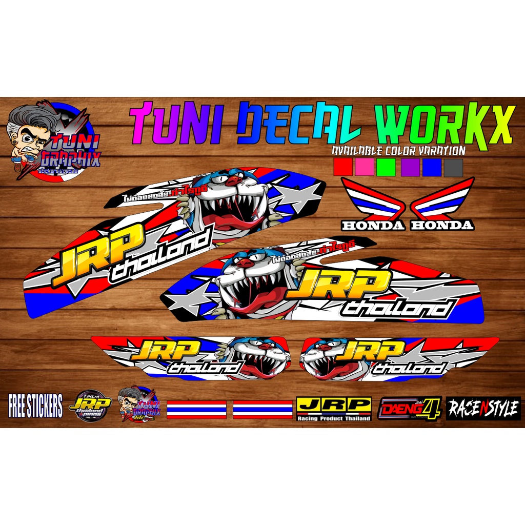 TMX / RUSI / PINOY / SKYGO / MOTOPOSH / DECALS STICKER ( JRP X SHARK ...