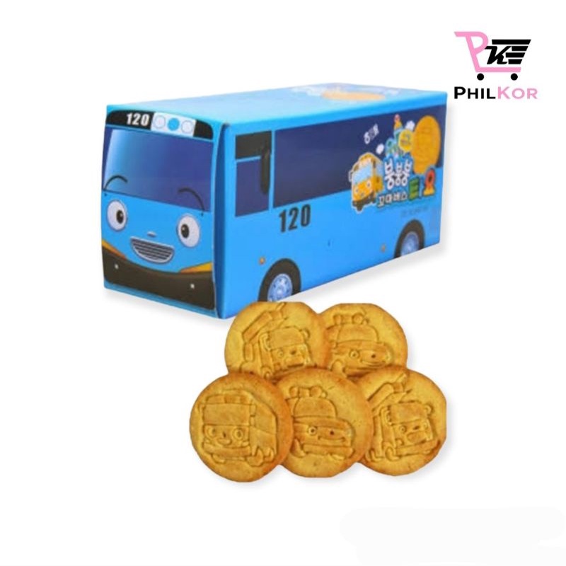 Haitai Tayo Bus Biscuit 140g | Shopee Philippines