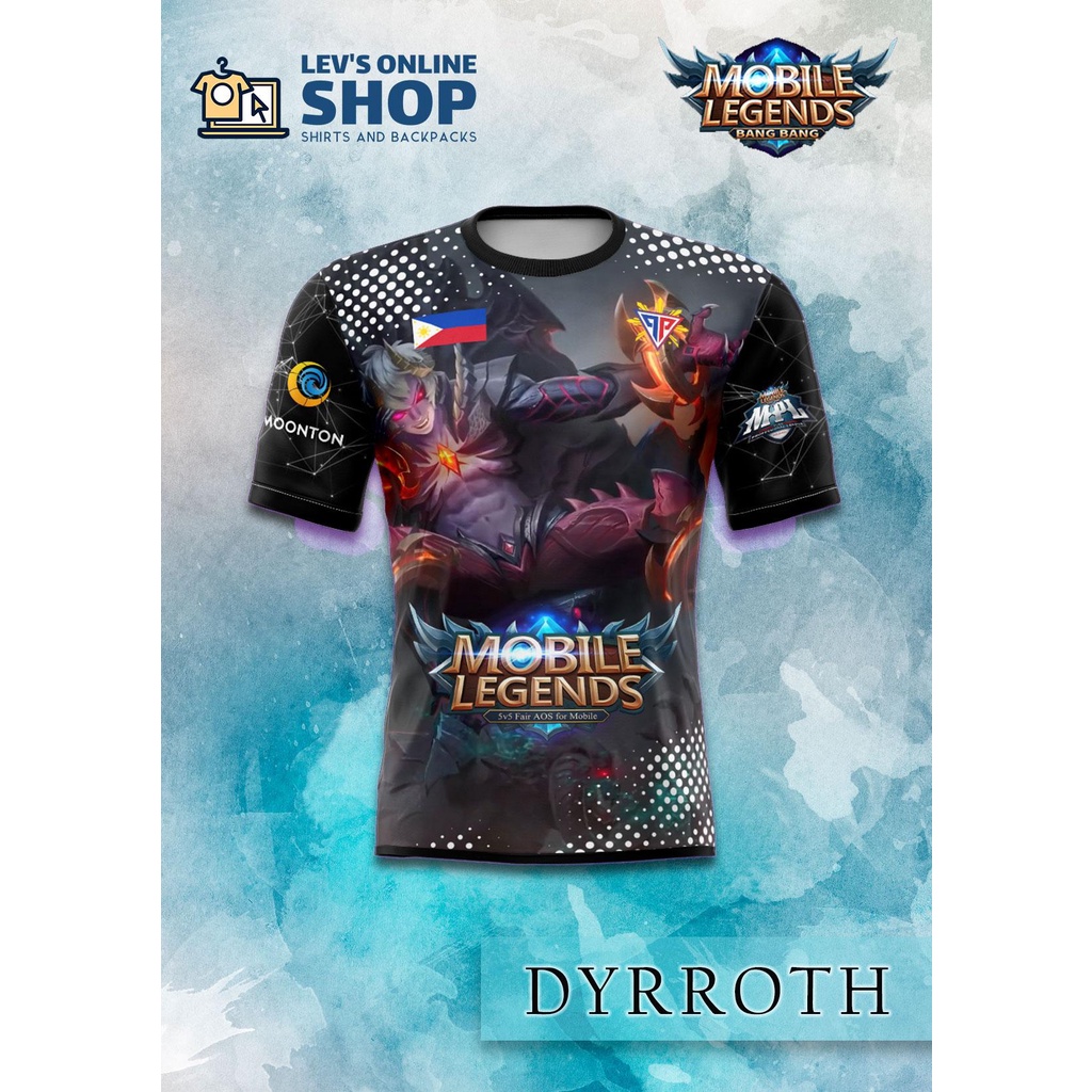 Mobile Legends Shirt - Dyrroth - High Quality Print | Shopee Philippines