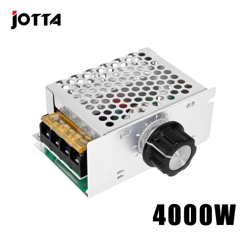 4000W AC 220V SCR Variable Voltage Regulator Motor Speed Controller ...