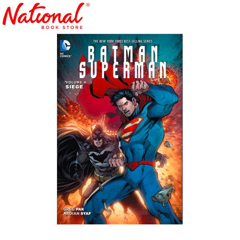 Batman Superman Volume 4: Siege Hardcover By Greg Pak & Ardian Syaf ...