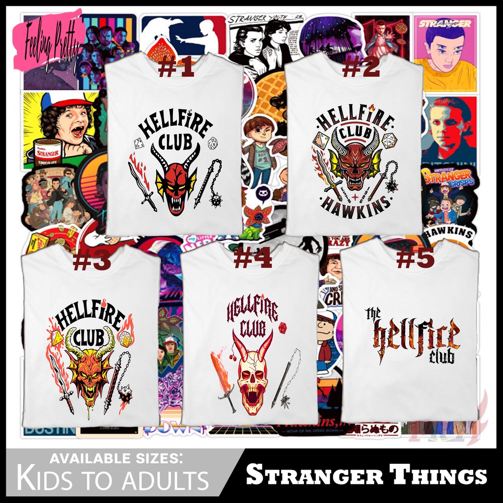 Hellfire Club Shirt Hellfire Club Stranger Things Shirt For Kids to ...