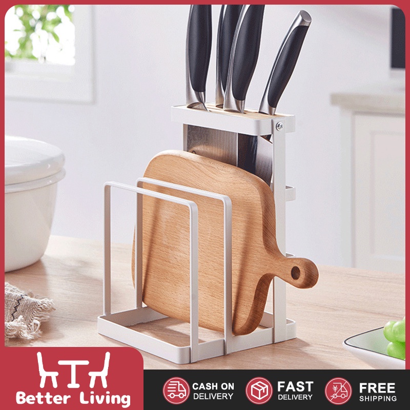 Knife rest kitchen supplies storage rack chopping board rack ...
