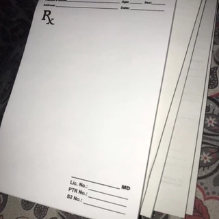 prescription pad - Best Prices and Online Promos - Mar 2025 | Shopee ...