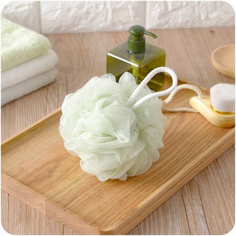 THICK NET STYLE SPONGE BATH BODY SCRUBBER NETBODYSCRUB | Shopee Philippines