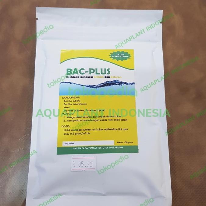 Bac-Plus Probiotic Bacteria Bacillus Pond Ultra Concentrate | Shopee Philippines