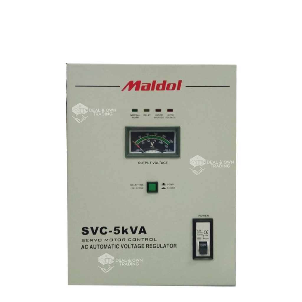MALDOL SVC-5000VA AVR 5000W Automatic Voltage Regulator | Shopee ...