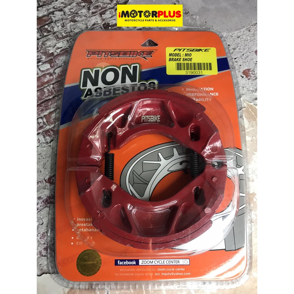 Pitsbike Brake Shoe Mio (Aerox/M3/NMAX) | Shopee Philippines
