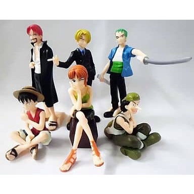 One Piece Gashapon Capsule Complete Set Of 6 Types New Real Collection ...