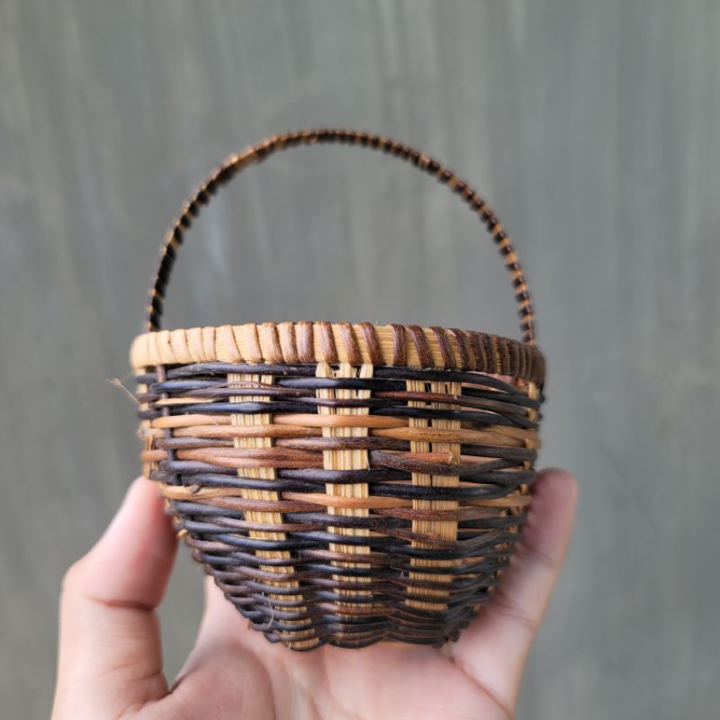Native Nito Mini Basket 1 to 4 inches | Shopee Philippines