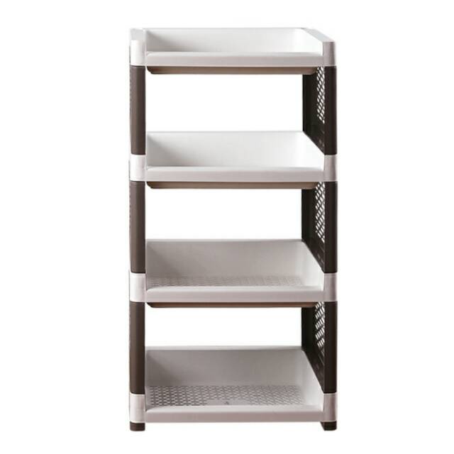 Wm - 4 Stacking Plastic Shelves / Versatile Plastic Shelves / Yoyo ...
