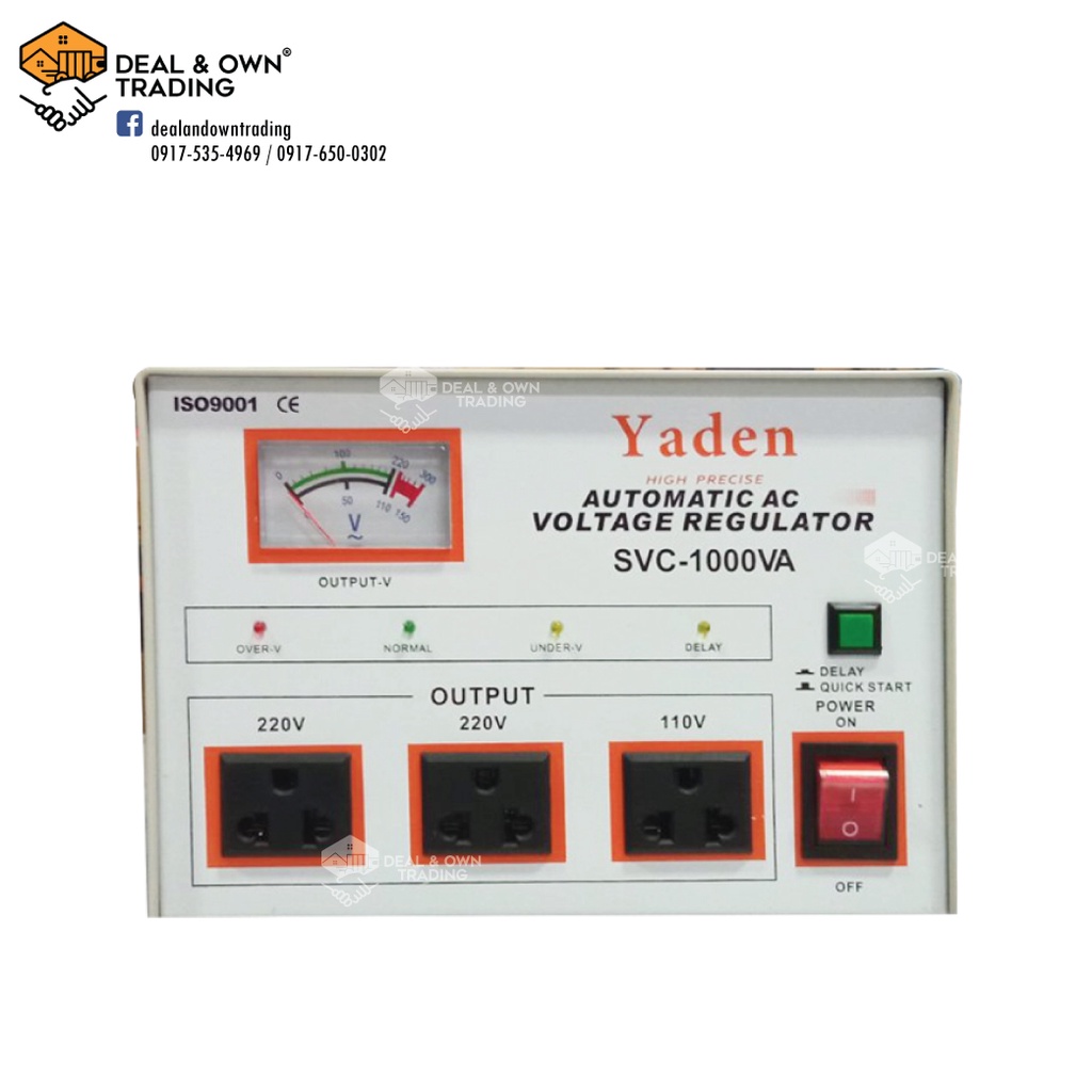 Yaden AVR-1000W 1000W AVR | Shopee Philippines