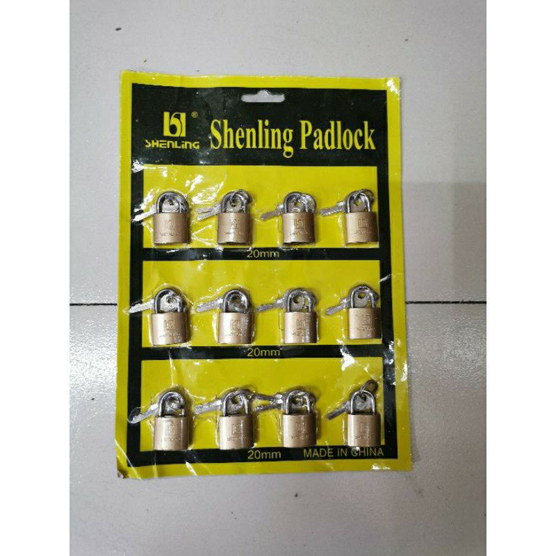 shenling padlock 20mm | Shopee Philippines